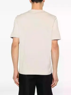 GRAN SASSO Trim-detail T-shirt - Neutrals