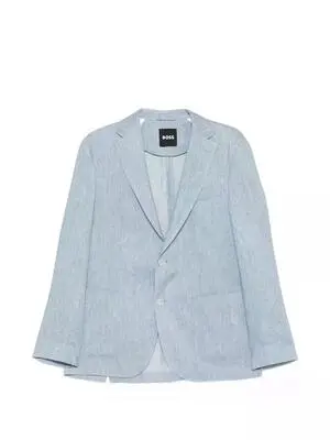 BOSS Chest-pocket Blazer - Blue