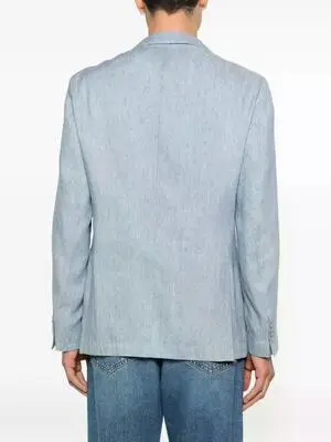 BOSS Chest-pocket Blazer - Blue