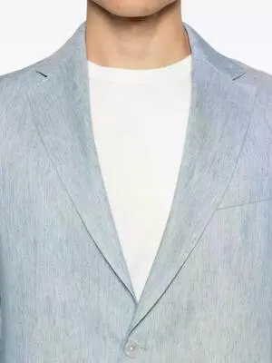 BOSS Chest-pocket Blazer - Blue