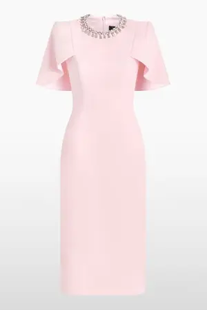 Jenny Packham Thalia Midi Dress - Bunny