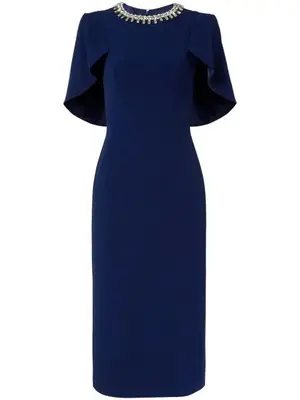 Jenny Packham Thalia Midi Dress - Midnight Kiss