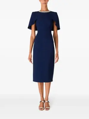 Jenny Packham Thalia Midi Dress - Midnight Kiss