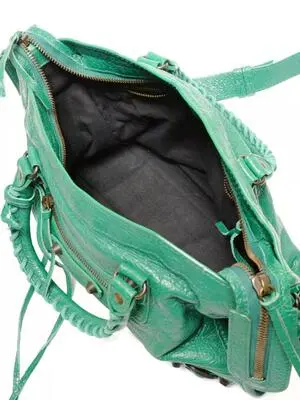 Balenciaga 2000-2020s The City Tote Bag - Green