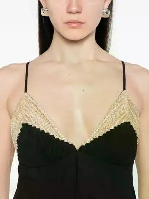 ROSANNA OCAMPO V-neck Blouse