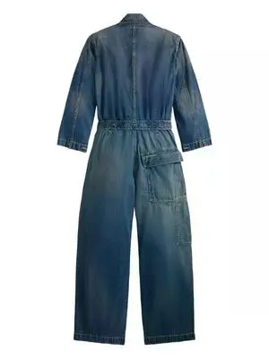 Ralph Lauren Belted Cotton Jumpsuit