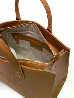 Liu Jo Logo-embossed Tote Bag - Brown