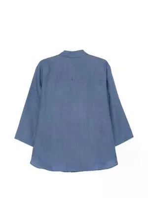 Marina Rinaldi Buttoned Shirt - Blue