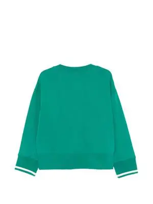 P.E Nation Courtside V-neck Sweatshirt - Green
