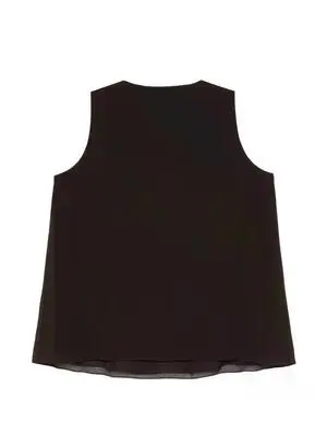 Marina Rinaldi Embellished Sleeveless Blouse