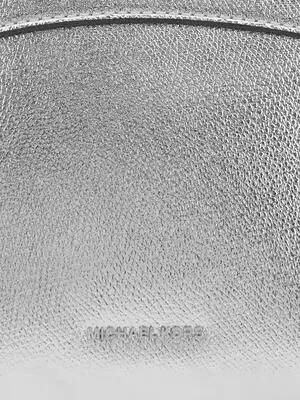 Michael Kors Athena Metallic Shoulder Bag - Silver