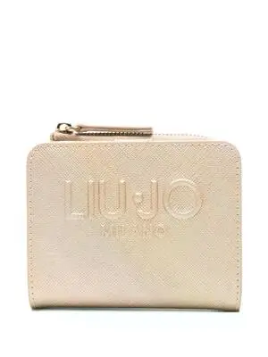 Liu Jo Logo-embossed Wallet - Gold