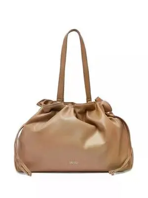 Liu Jo Logo Detail Tote - Neutrals
