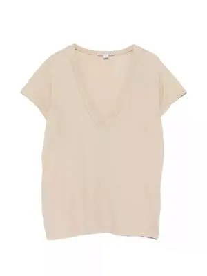 JAMES PERSE V-neck T-shirt - Neutrals