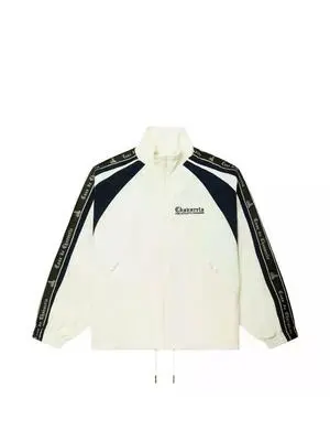 WILLY CHAVARRIA Casa Logo-embroidered Jacket - Neutrals