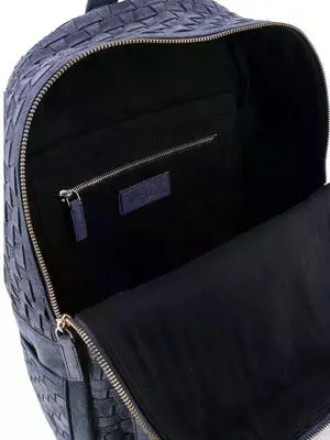 Orciani Laio Chevrette Backpack - Blue