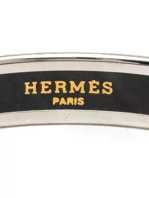 Hermès Caleche Enamel Bangle 62 Costume Bracelet