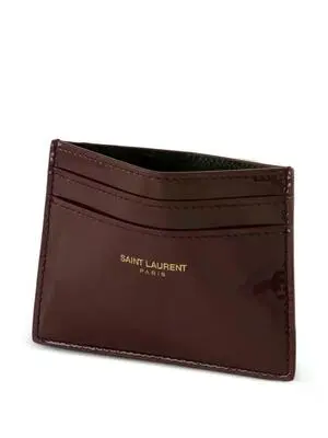 Saint Laurent Logo-stamp Cardholder