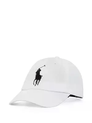 Ralph Lauren Logo-detail Baseball Cap - White