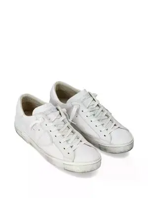 Philippe Model Prsx Low-top Leather Sneakers - White
