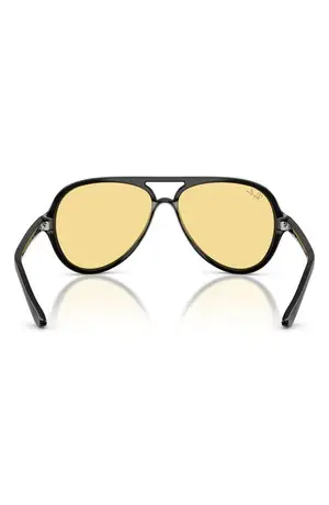 Ray-ban Pilot Sunglasses - Black/yellow