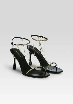 Retrofete Finny Sandal - Black