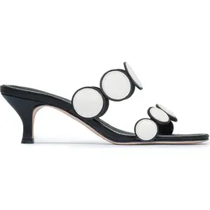 Bernardo Prya Kitten Heel Sandal - Black