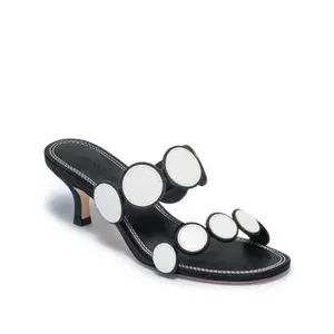 Bernardo Prya Kitten Heel Sandal - Black