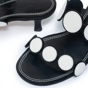 Bernardo Prya Kitten Heel Sandal - Black