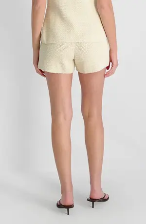 French Connection Mozart Open Stitch Shorts