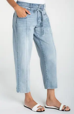 LIVERPOOL Beach Comber Drawstring Wide Leg Jeans