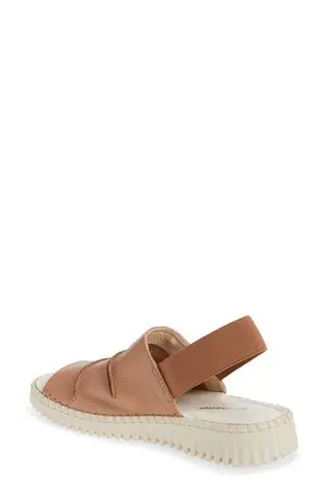 BOTTERO Slingback Sandal - Mocha Mousse