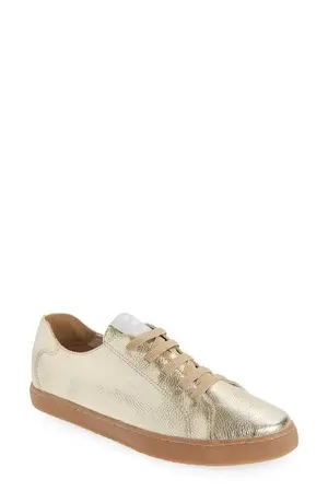 BOTTERO Metallic Leather Sneaker - Dourado