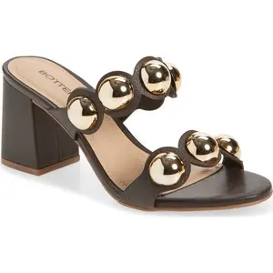 BOTTERO Botingrid Studded Slide Sandal - Marrom