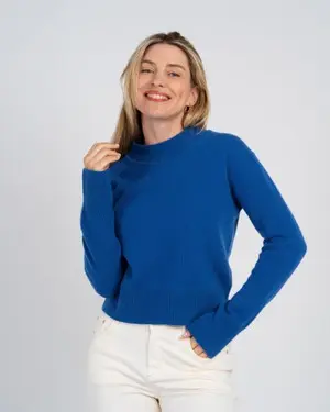 KETTLEWELL Tina Merino Sweater - Denim Blue
