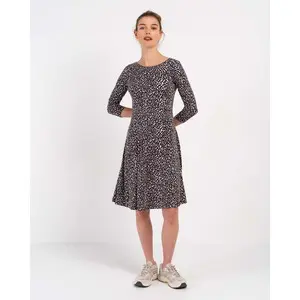 KETTLEWELL Isla 3/4 Sleeve Dress - Espresso