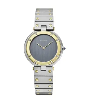 STEPHANIE WINDSOR Vintage 1980s Vendome Watch - Gray