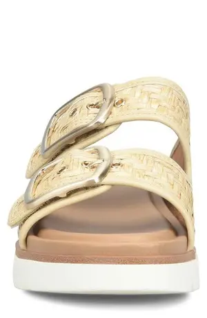 SOFFT Gabby Platform Slide Sandal - Tan