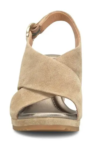 SOFFT Isabeth Slingback Wedge Sandals - Barley