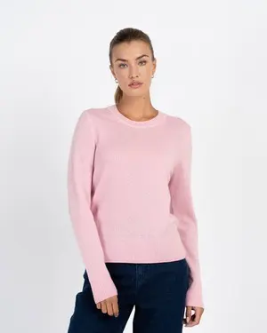 KETTLEWELL Cashmere Merino Blend Sweater - Peony