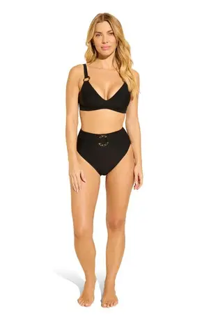 STYLEST Dreamsculpt Chain Ring High-rise Bikini Bottom