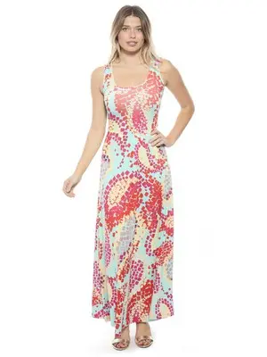 24seven Comfort Apparel Tank Day Dresses