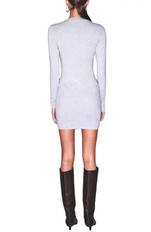 FLEUR DU MAL Riley Long Sleeve Mini Dress