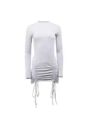 FLEUR DU MAL Riley Long Sleeve Mini Dress