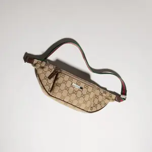 Gucci Tag Small Belt Bag Gg Canvas