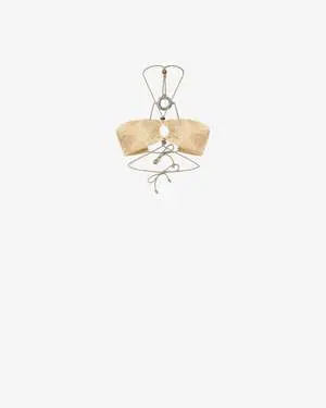 Isabel Marant Étoile Analia Bandeau Bikini Top - Desert
