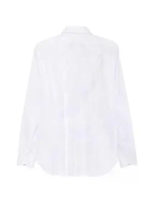 Canali Striped Shirt - White