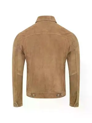 GIORGIO BRATO Suede Patch-pocket Jacket