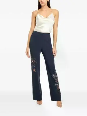 Cinq À Sept Kingsley Blooming Linework Trousers