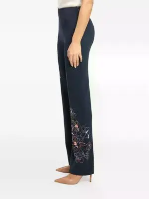 Cinq À Sept Kingsley Blooming Linework Trousers